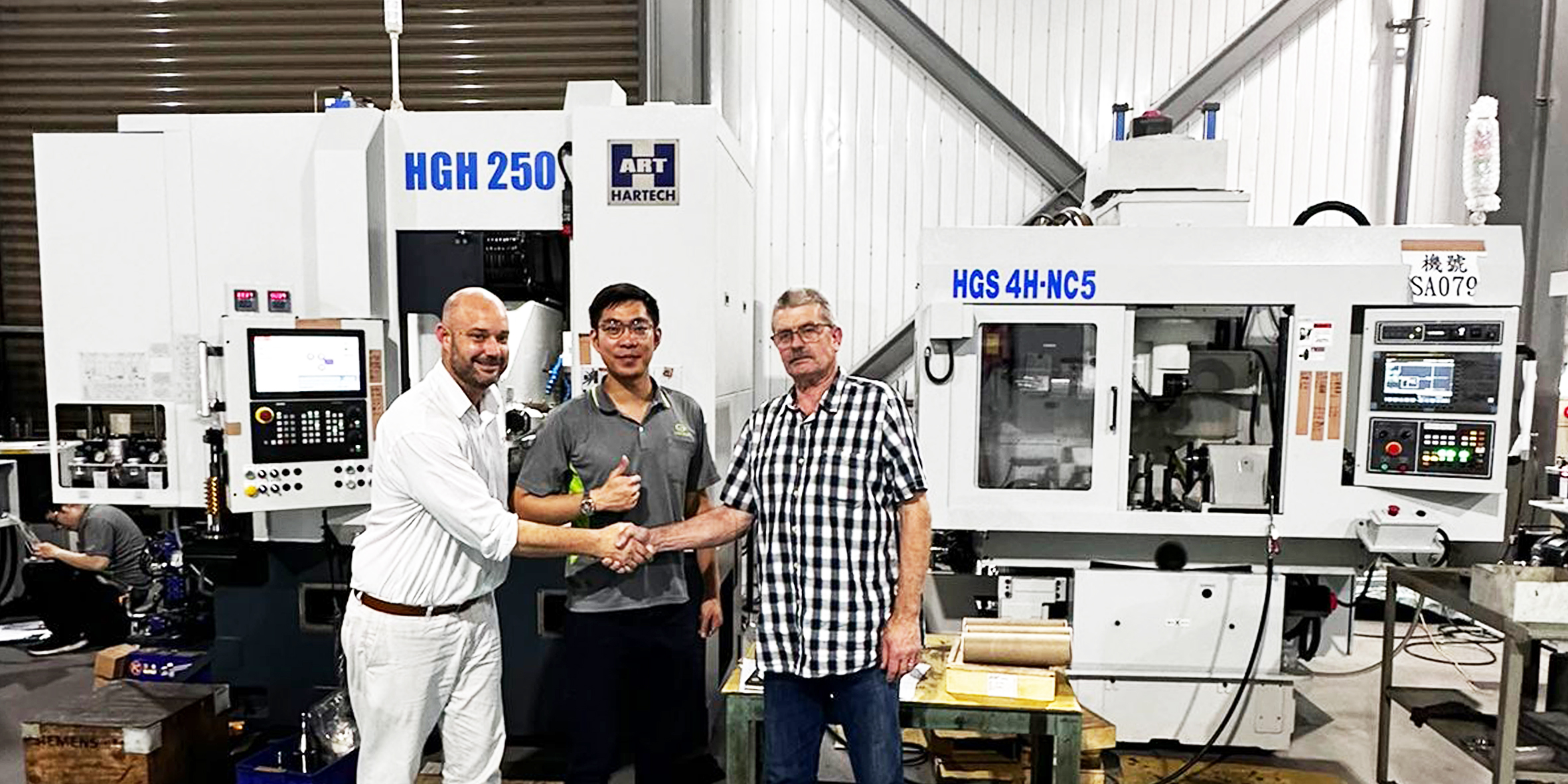 Double Hota machine installation | WD Hearn